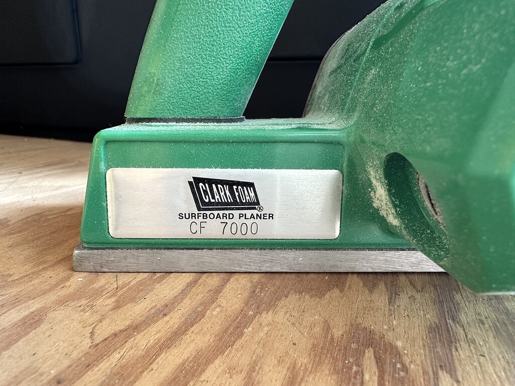 Clark Foam Planer Practically Brand New - Marketplace - SWAYLOCKS